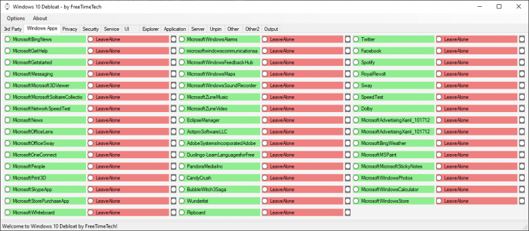 Windows 10 Debloater Tool | Debloat GUI (Updated Feb 22, 2024! V2.6.11 ...