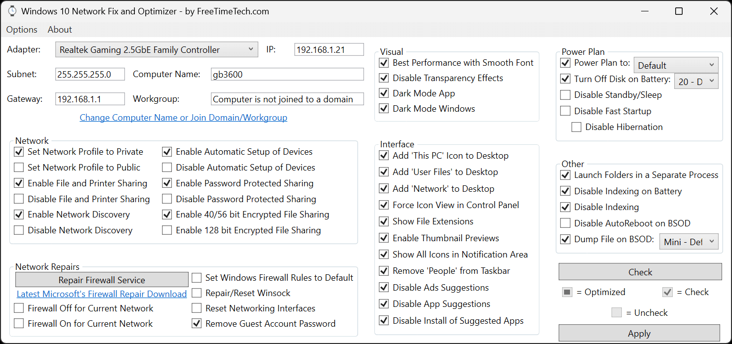 Windows 10 Network Fix and Optimizer Utility V1.2 (Updated Feb 19, 2024 ...